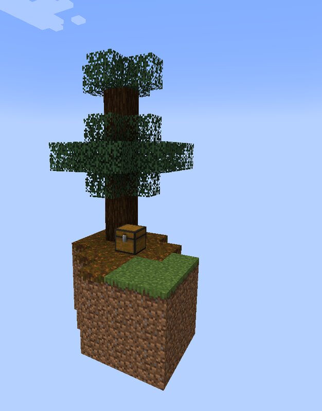 Sky block Minecraft Map