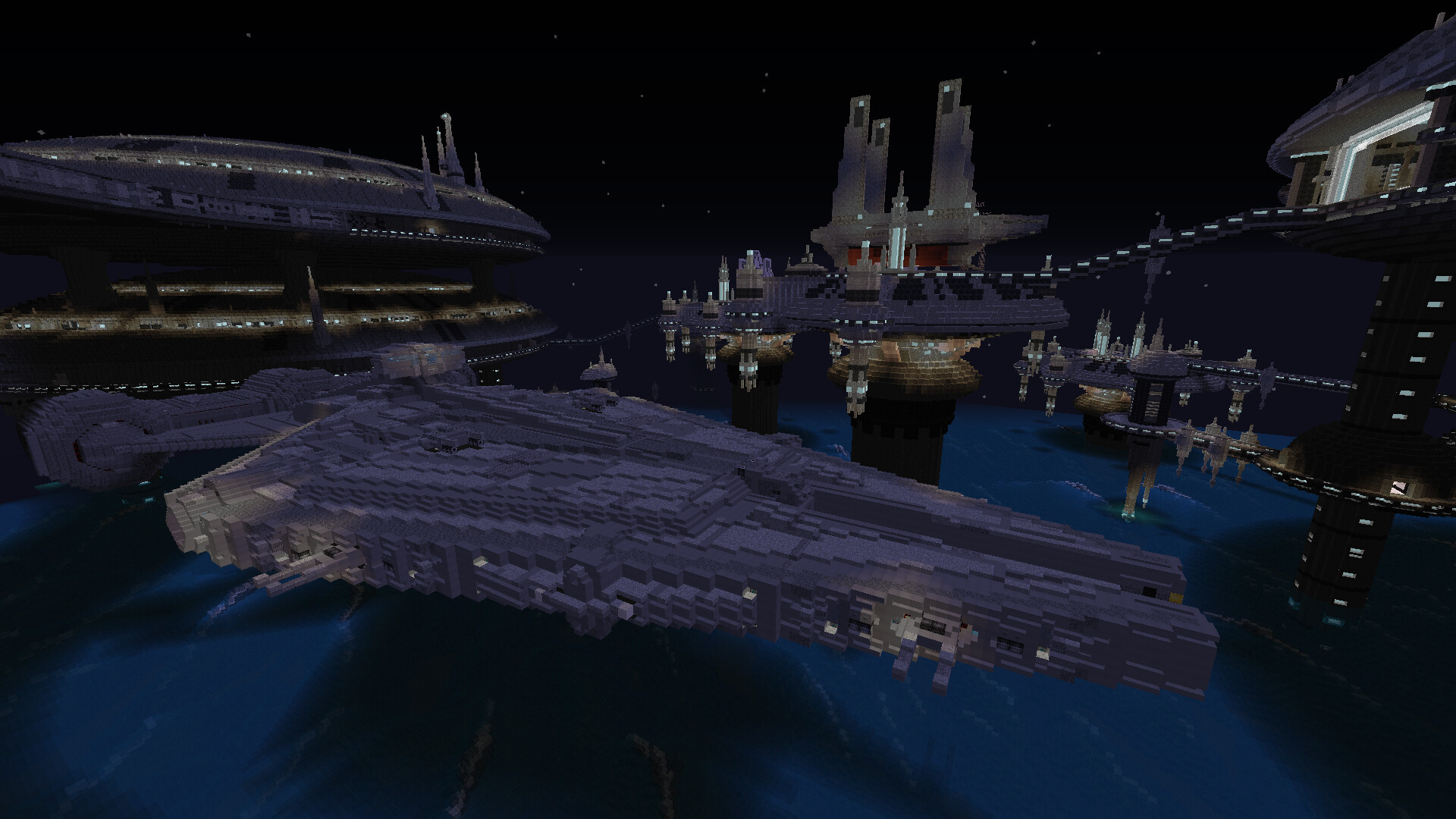 Imperial Kamino (Star Wars planet) Minecraft Map