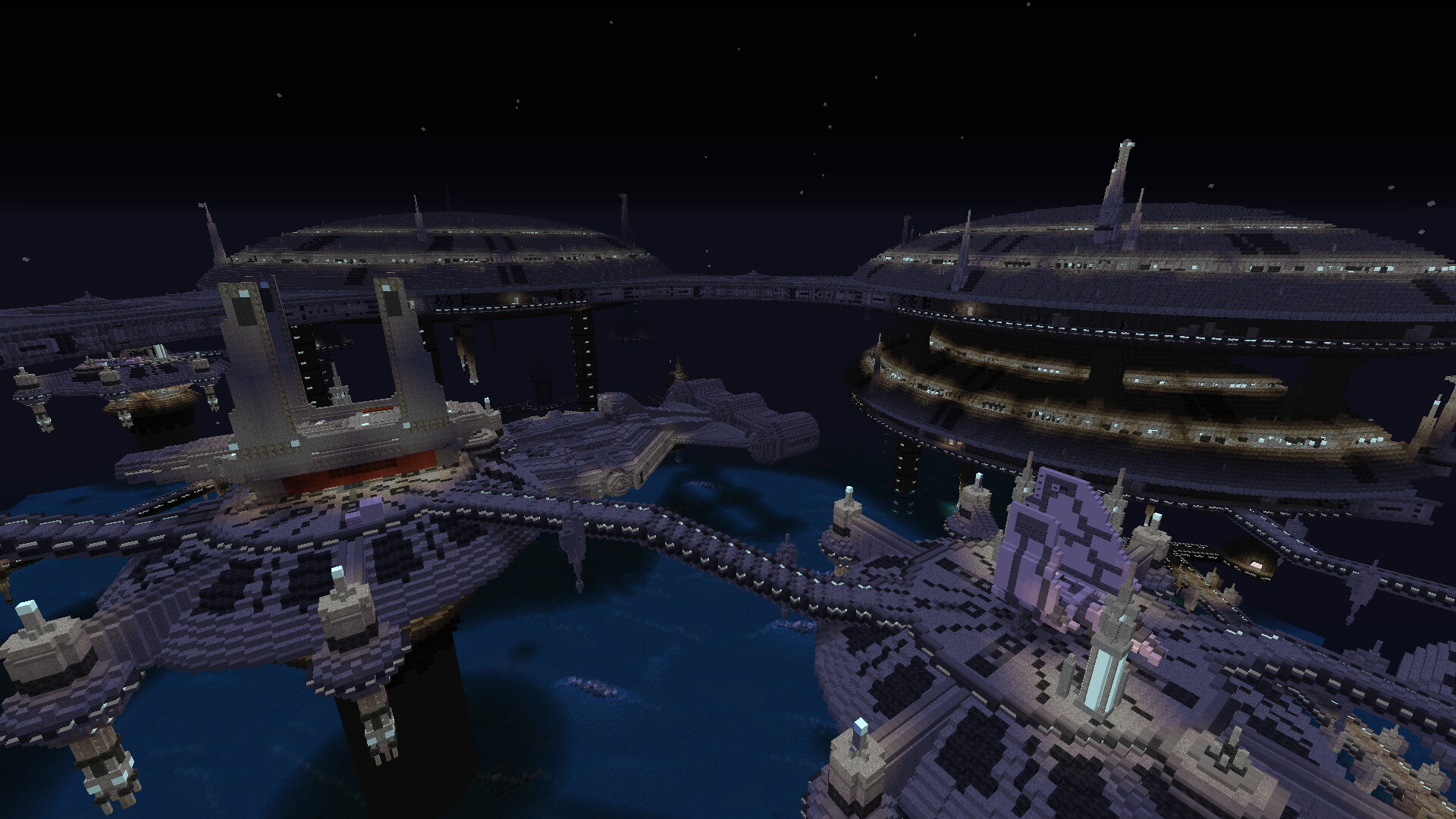 Imperial Kamino (Star Wars planet) Minecraft Map