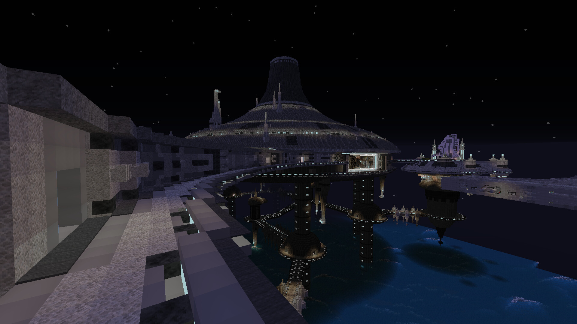 Imperial Kamino (Star Wars planet) Minecraft Map