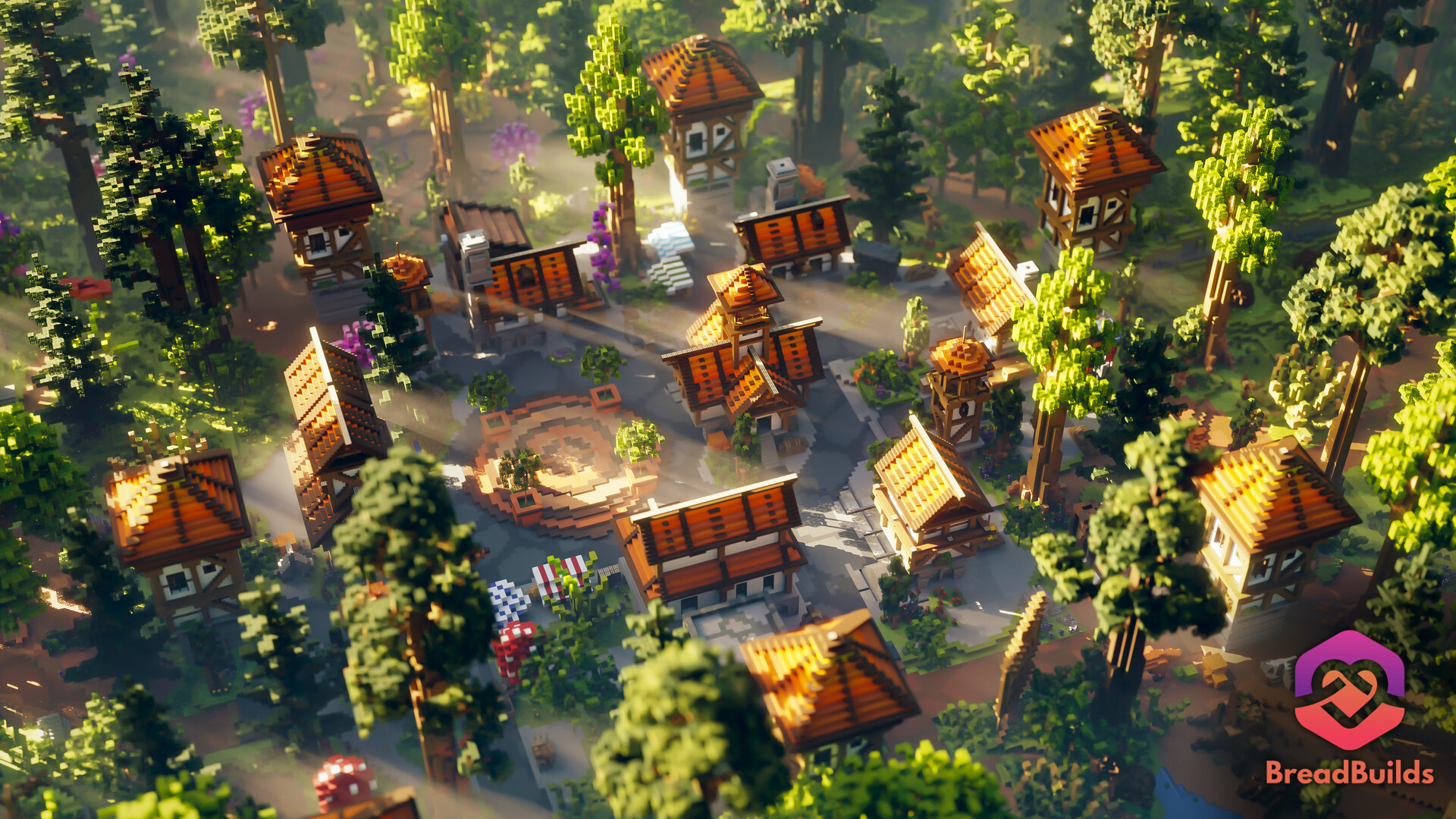 Orange Village Minecraft Map