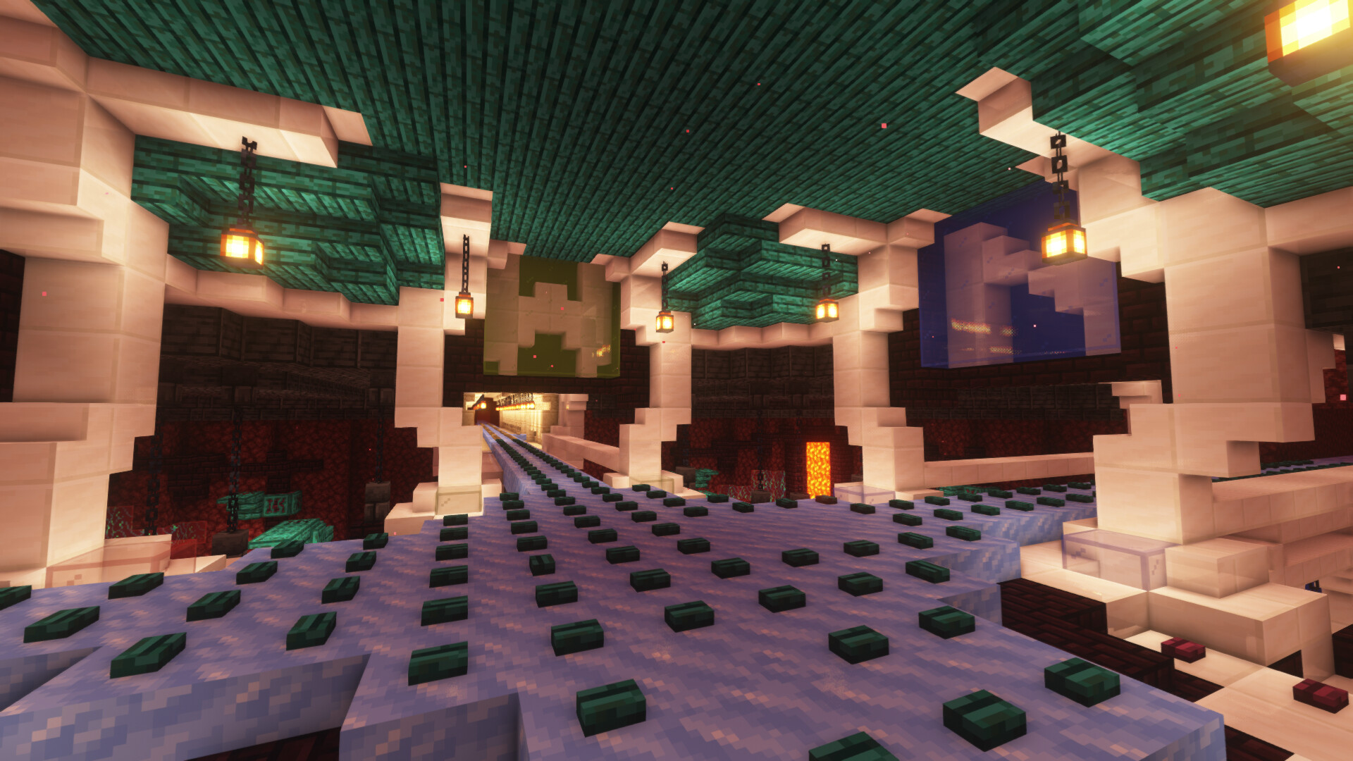 Nether Hub Minecraft Map