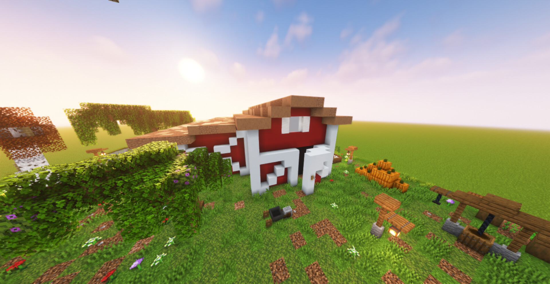 19th Century's Farm Building Minecraft Map