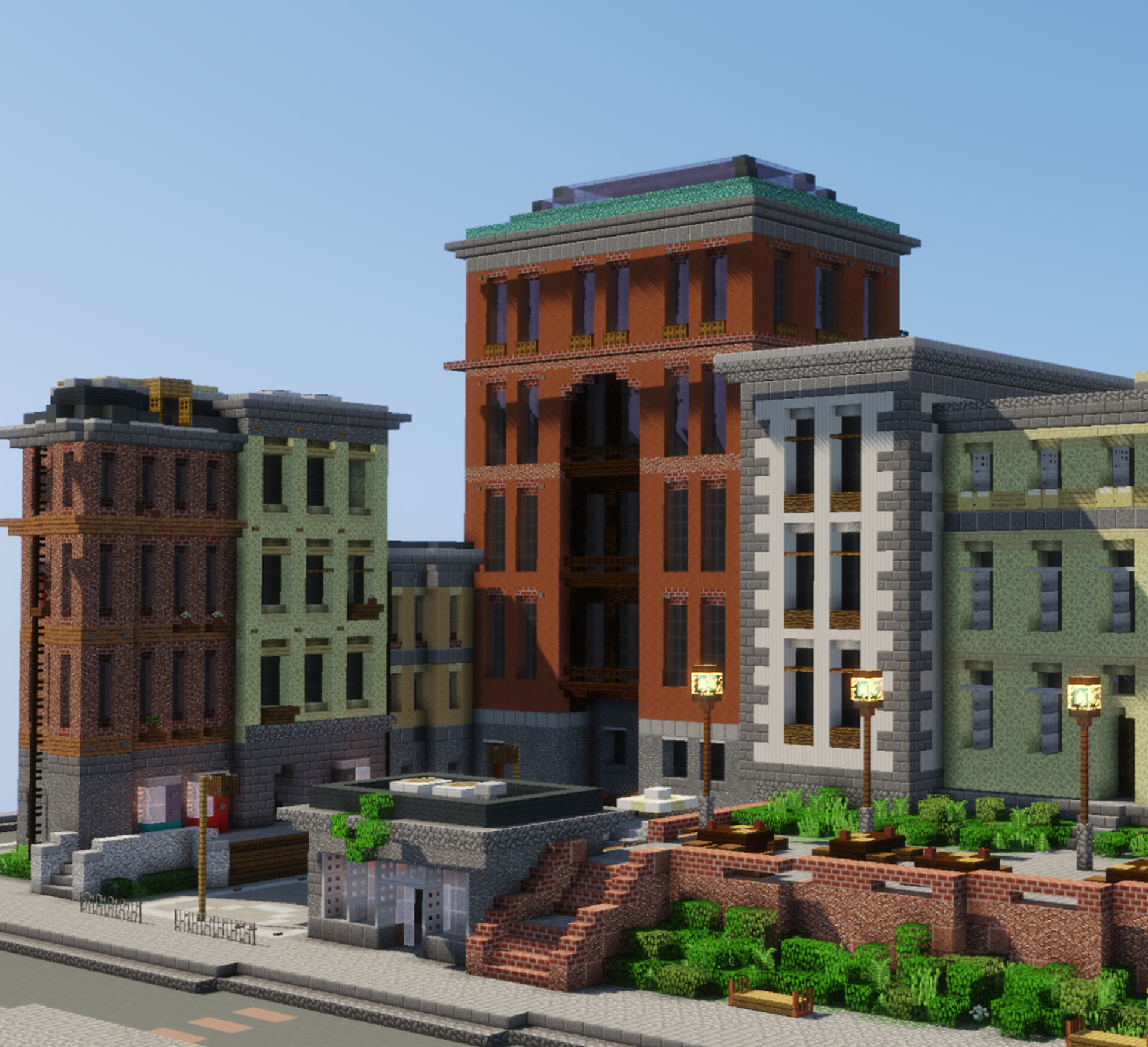 Midtown | Dense city area Minecraft Map