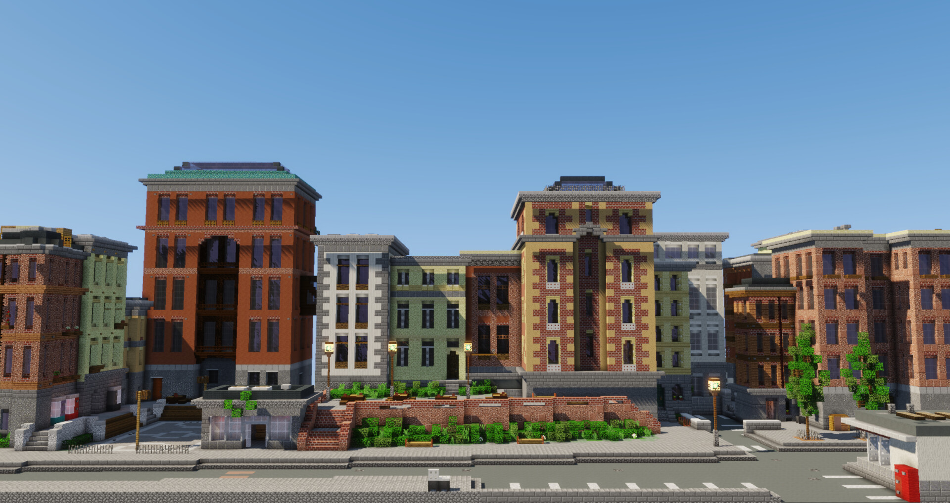 Midtown | Dense city area Minecraft Map