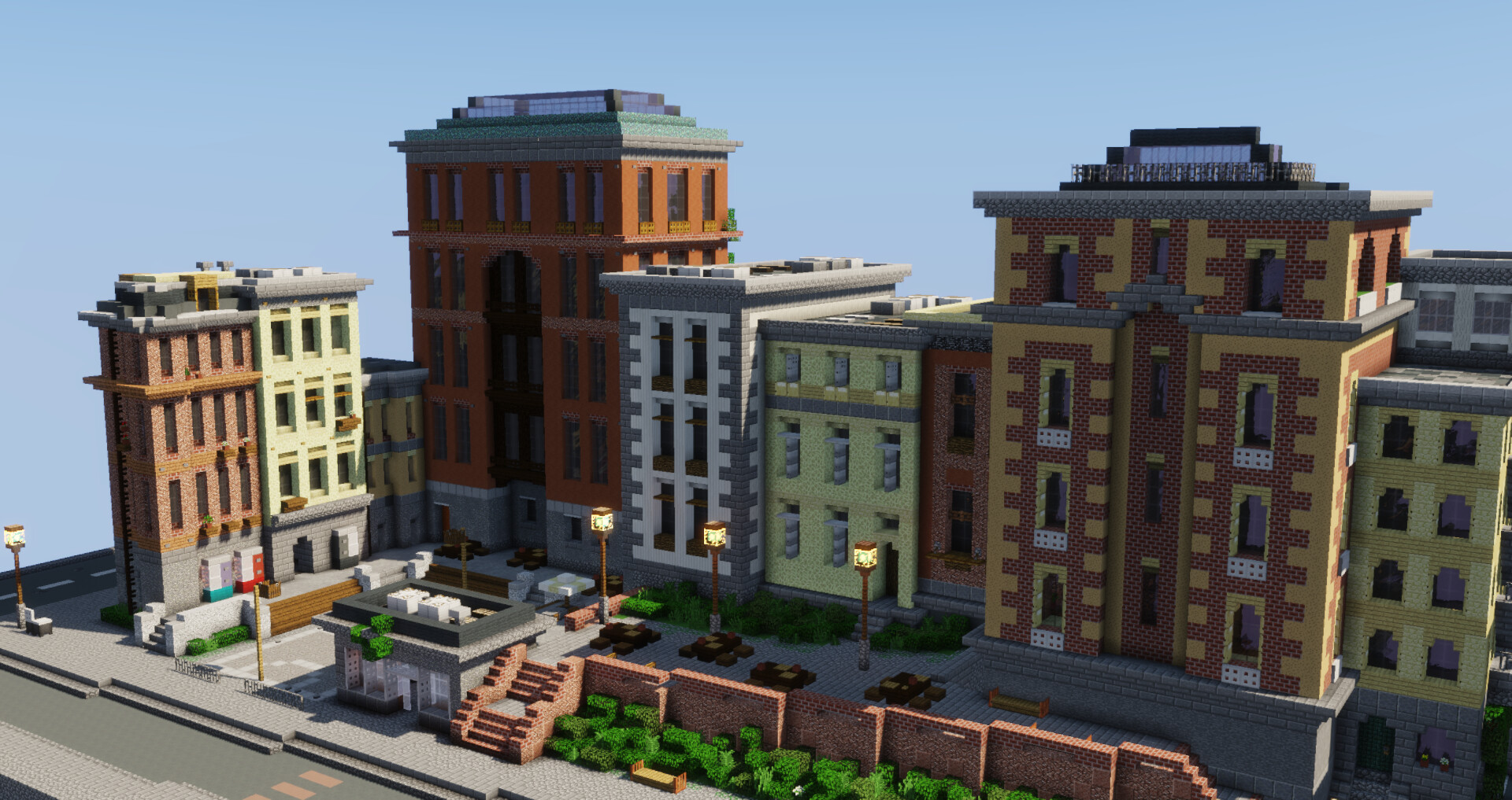 Midtown | Dense city area Minecraft Map