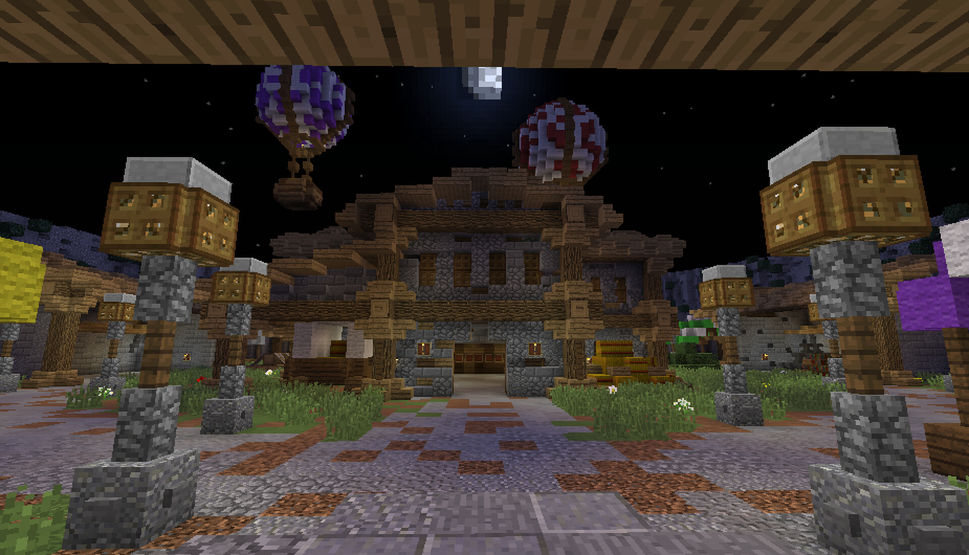 map Shop/lobby/Spawn/medieval fair/store (adaptable) Minecraft Map