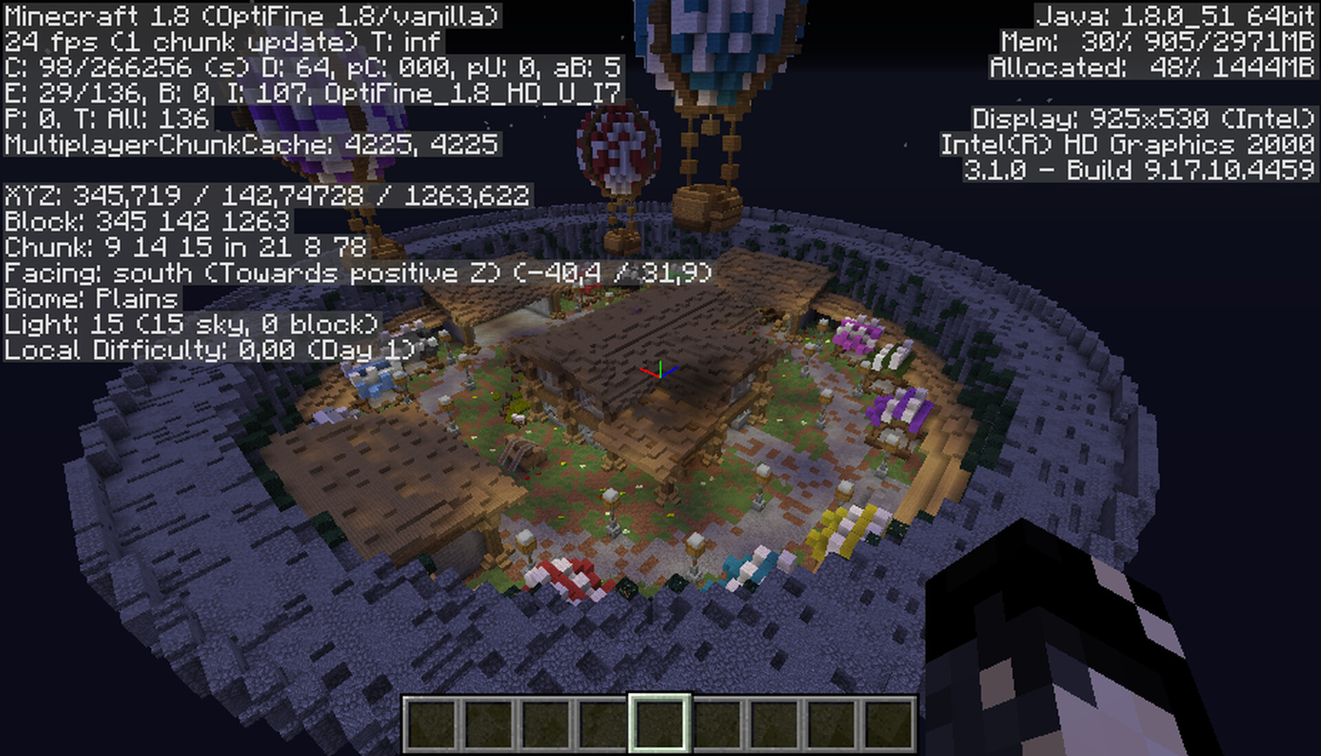 map Shop/lobby/Spawn/medieval fair/store (adaptable) Minecraft Map