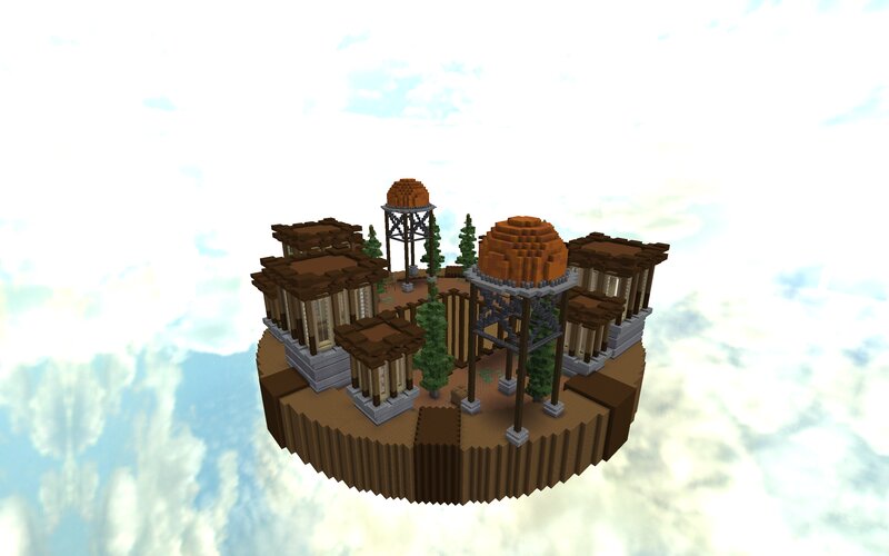 100X100 RAW MATERIAL BASE / HAMMADDE ALANI [TR] [FREE] Minecraft Map