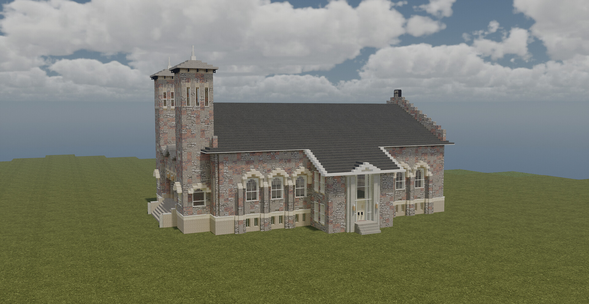 Rexburg Tabernacle - Idaho Minecraft Map
