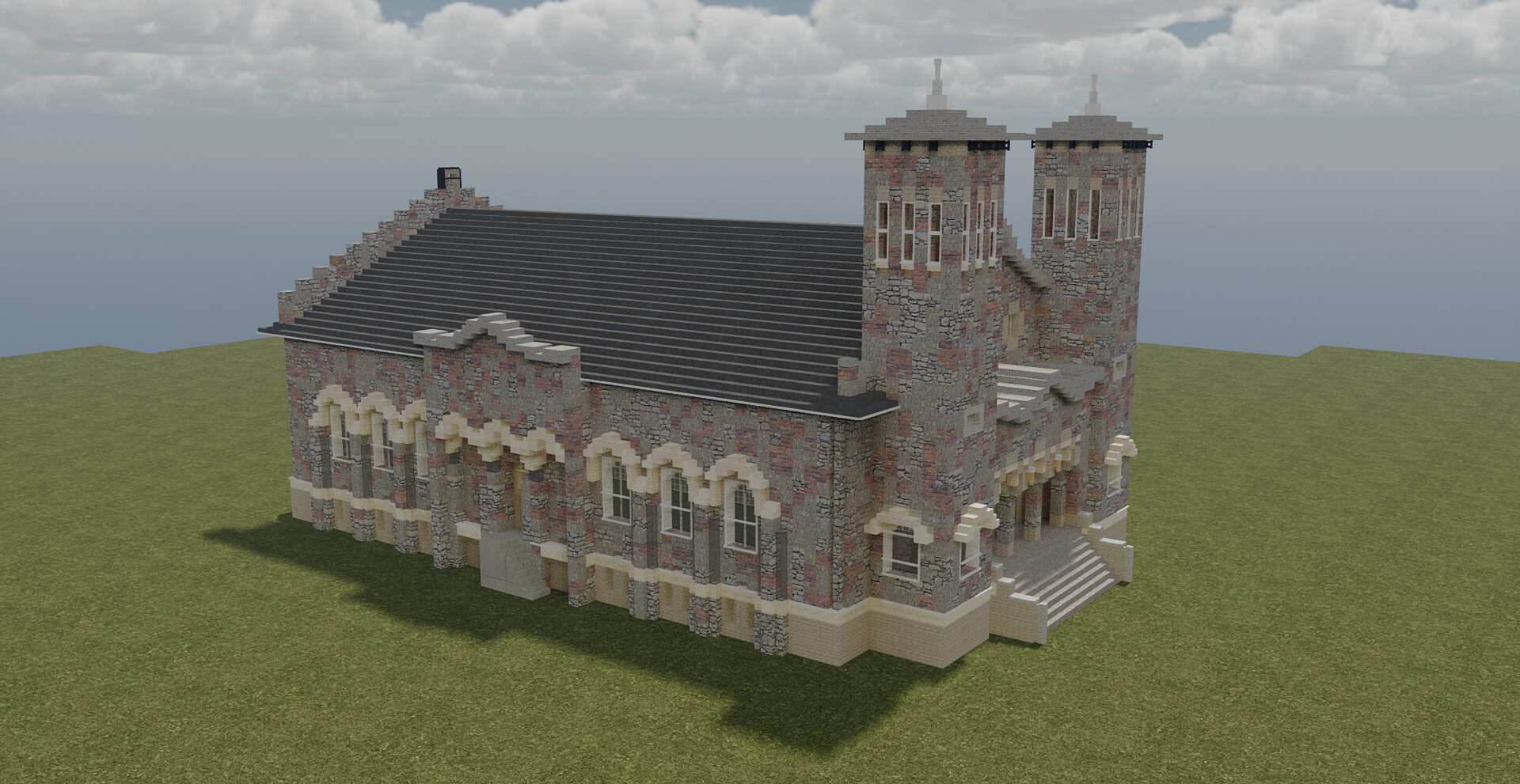 Rexburg Tabernacle - Idaho Minecraft Map