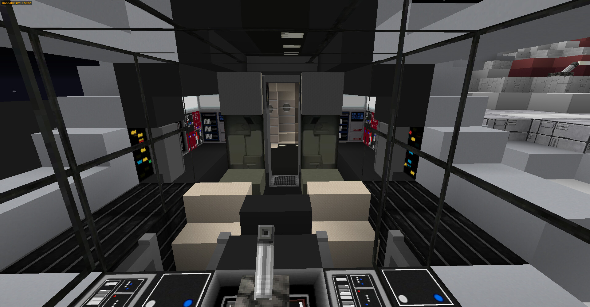 The Millennium Falcon Minecraft Map