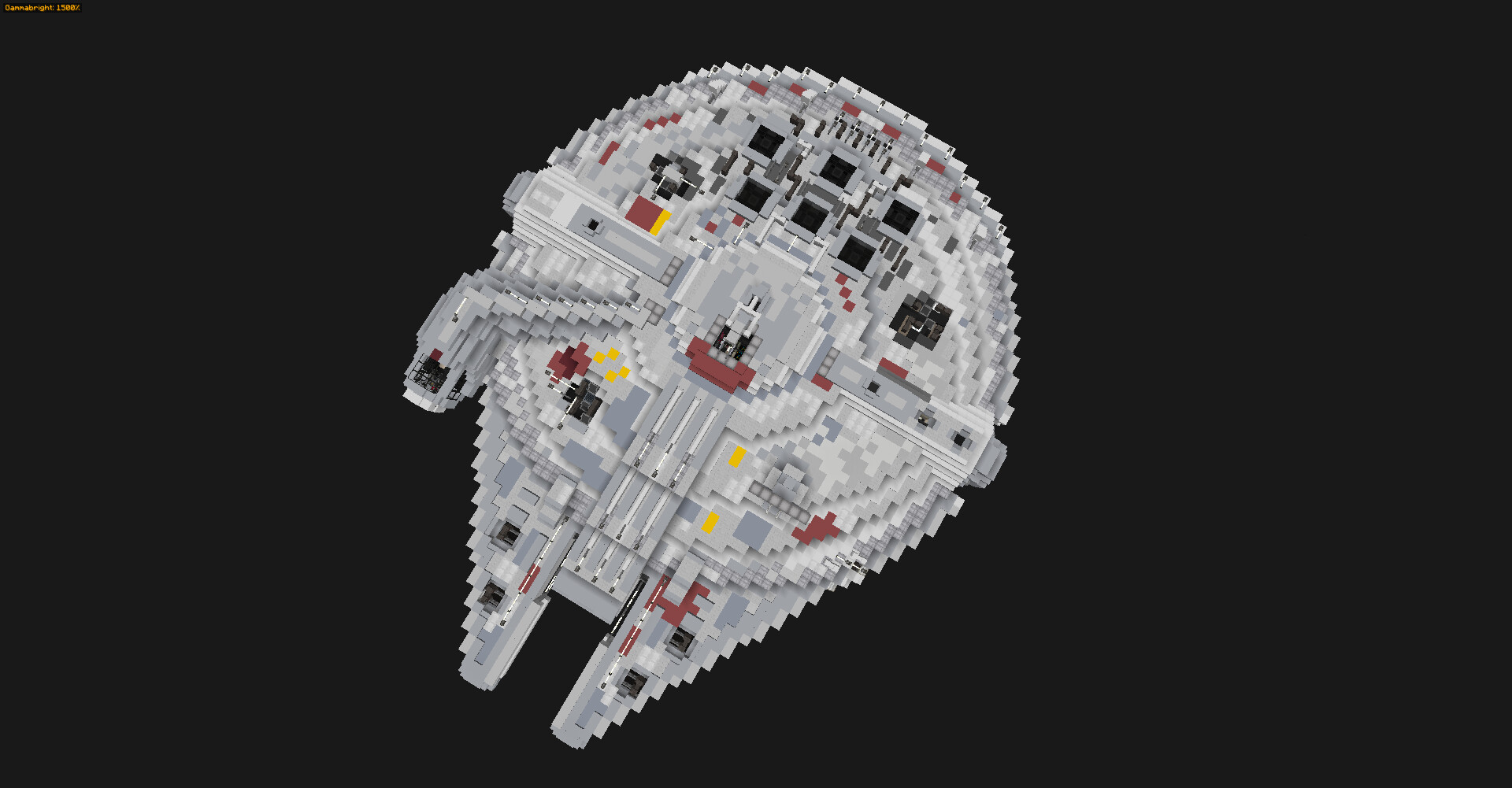 The Millennium Falcon Minecraft Map