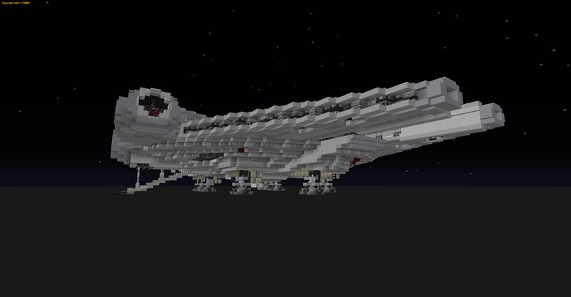 The Millennium Falcon Minecraft Map
