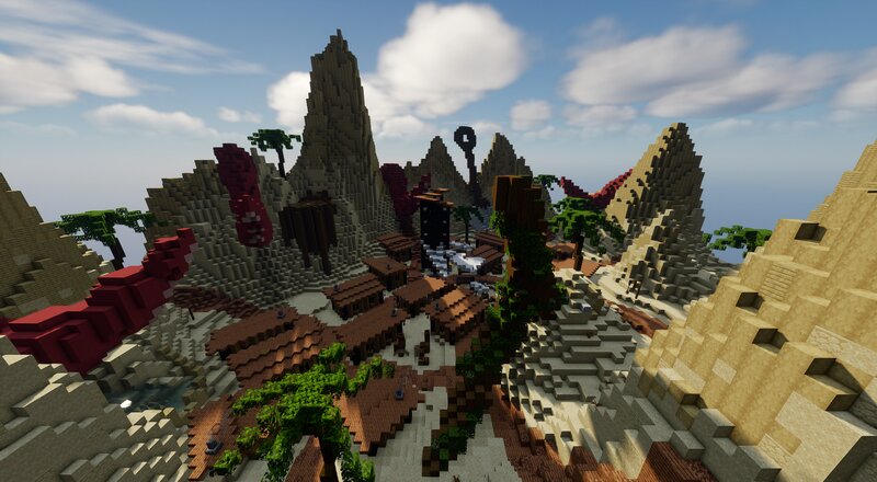 Pirate Sky Spawn Minecraft Map