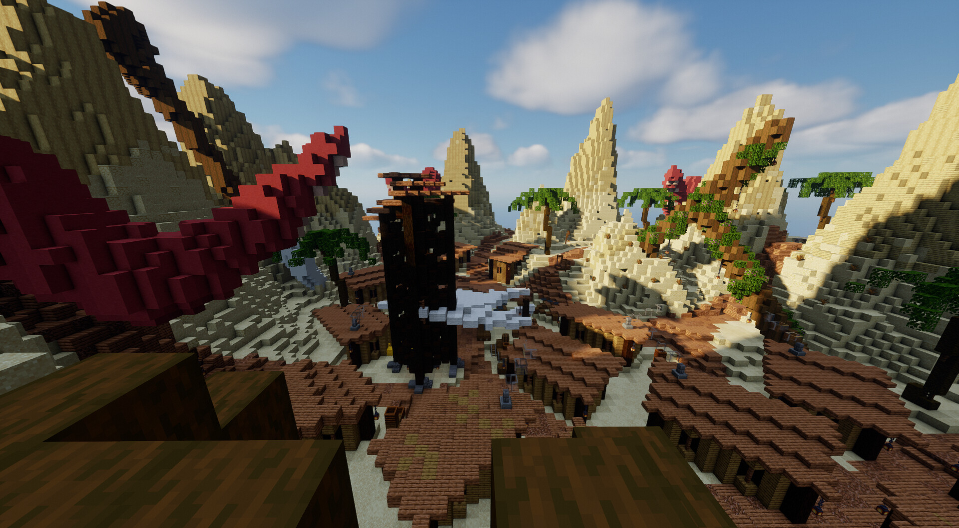 Pirate Sky Spawn Minecraft Map