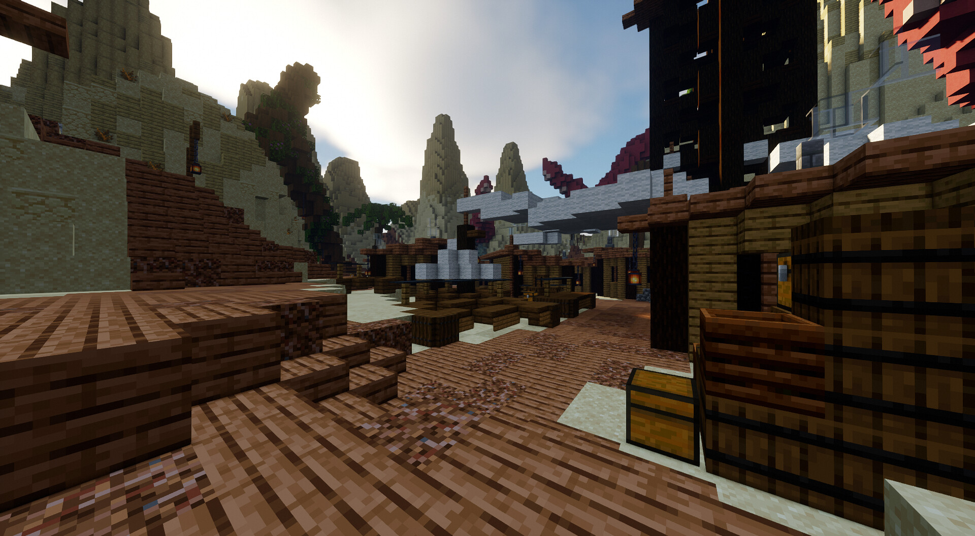 Pirate Sky Spawn Minecraft Map