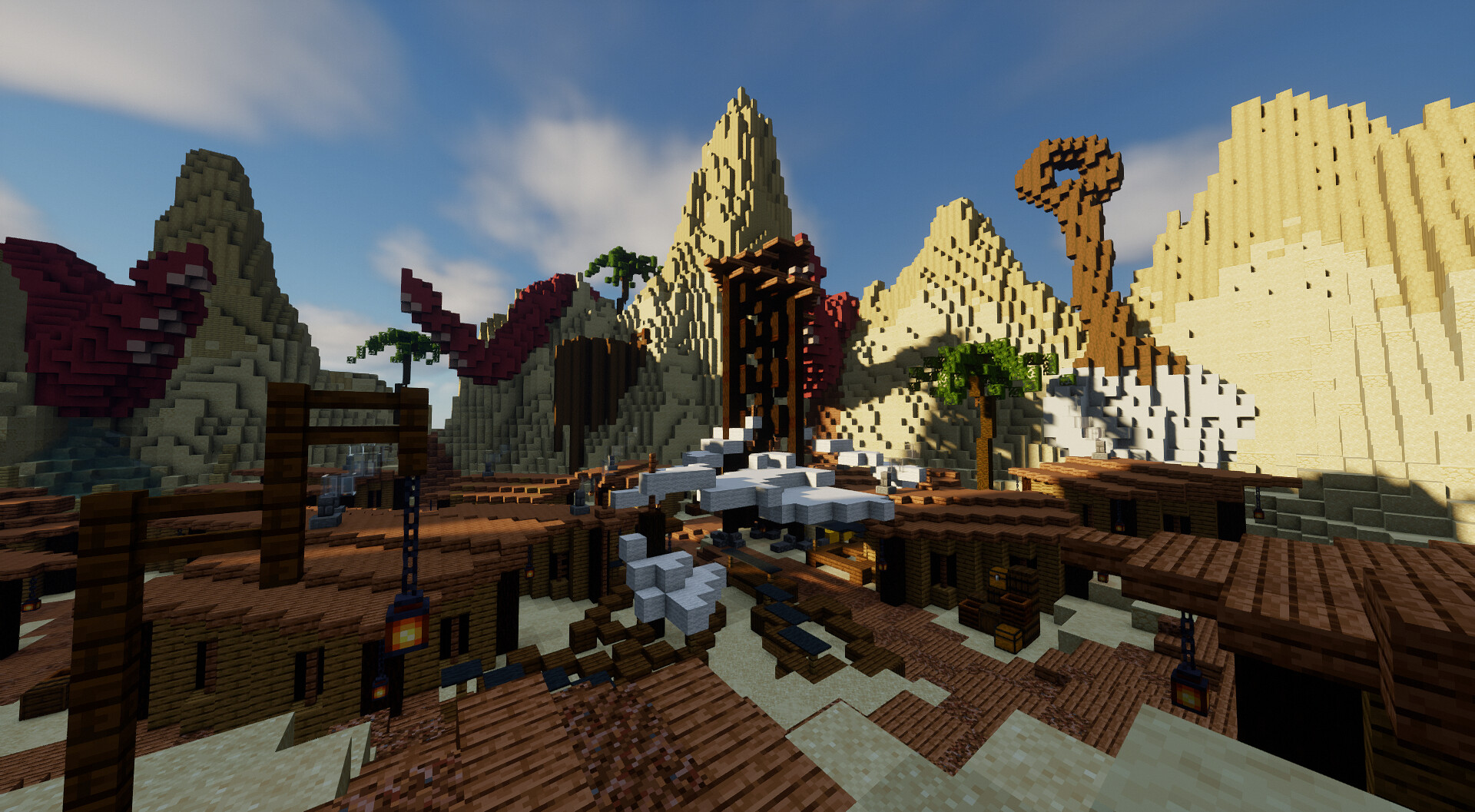 Pirate Sky Spawn Minecraft Map