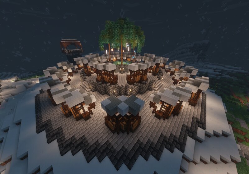 Villager Market Minecraft Map