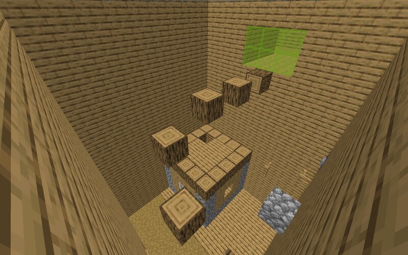 Generated Structures Flood Escape Minecraft Map