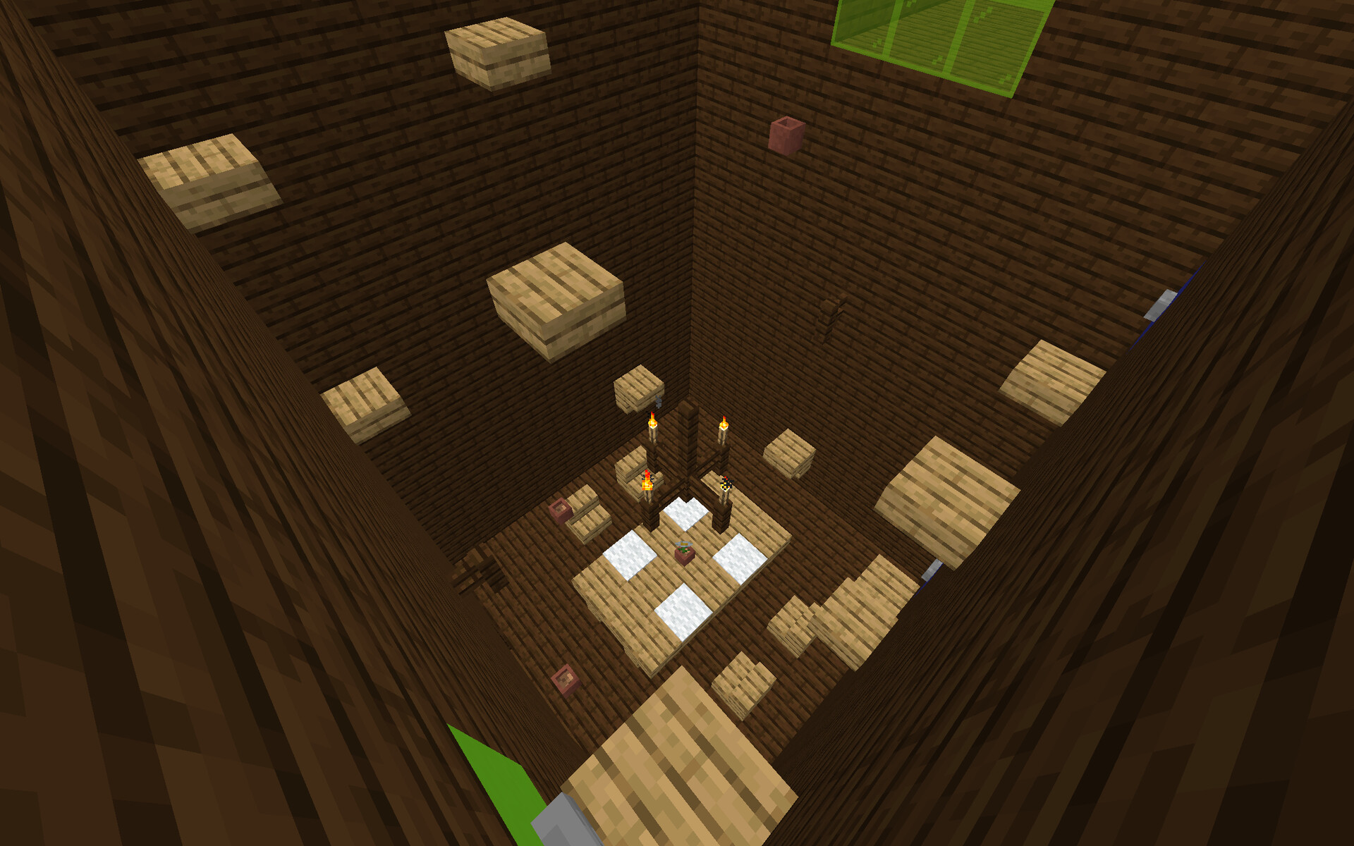 Generated Structures Flood Escape Minecraft Map