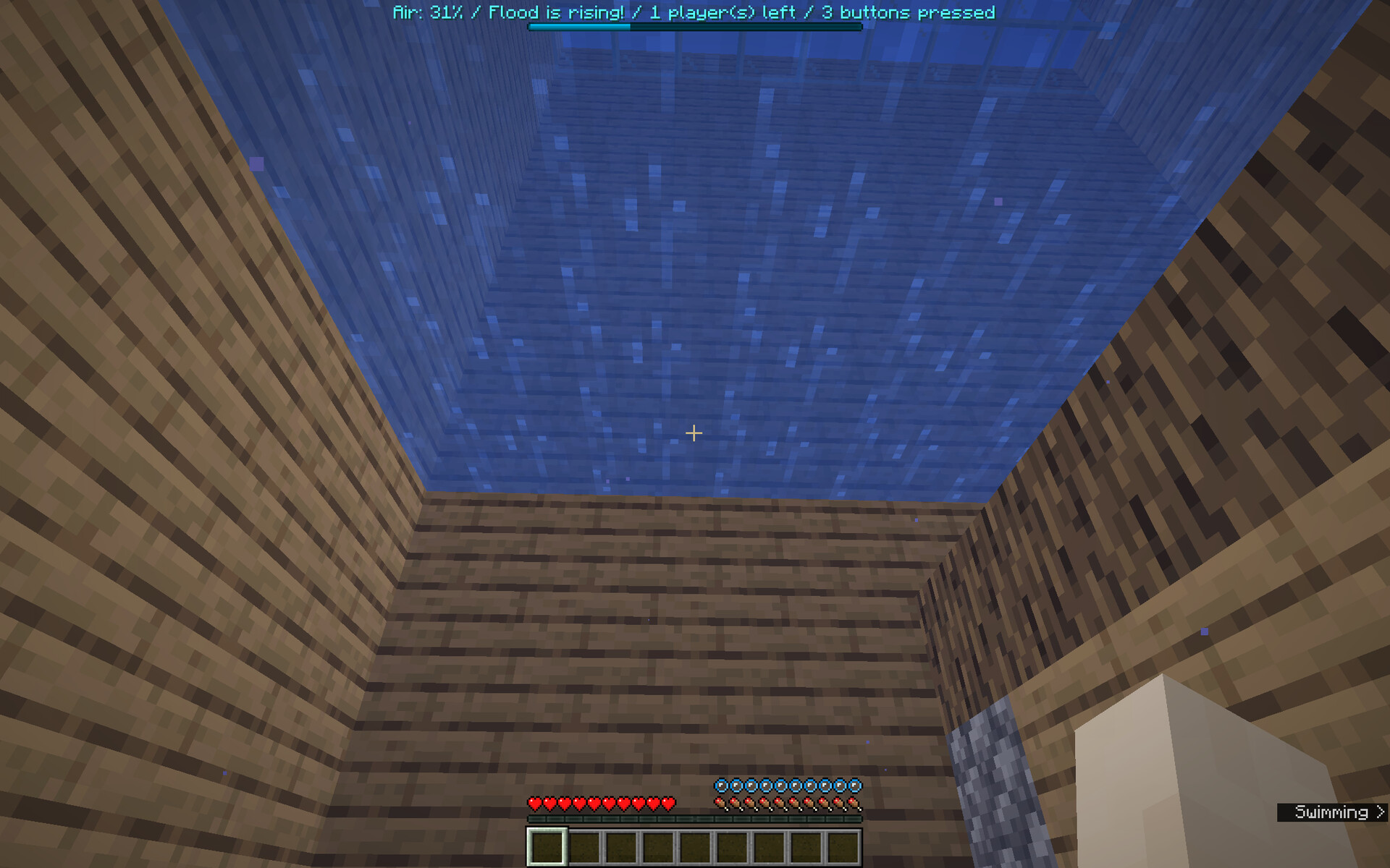 Generated Structures Flood Escape Minecraft Map