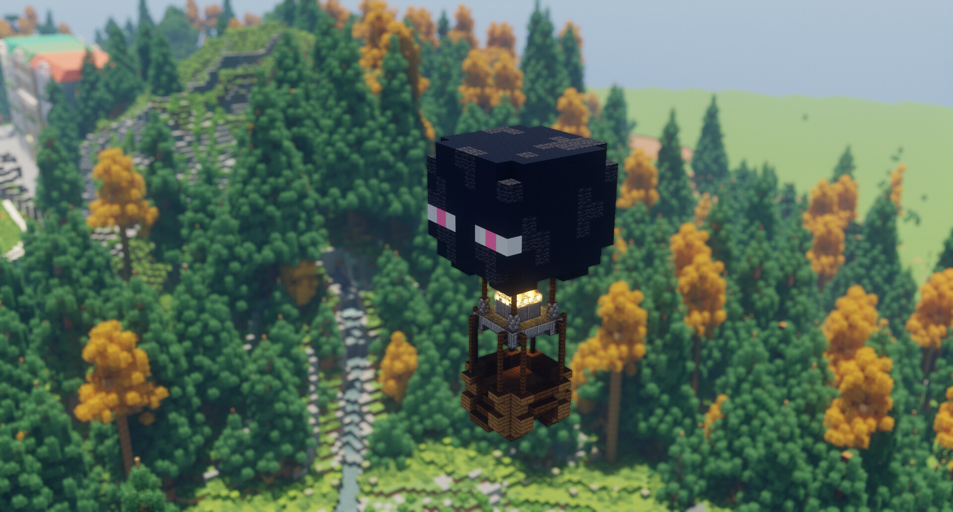 Hot Air Balloons - Animals Minecraft Map