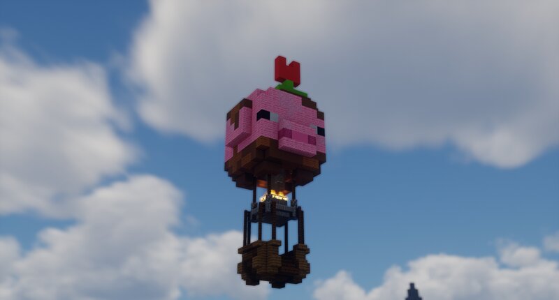 Hot Air Balloons - Animals Minecraft Map