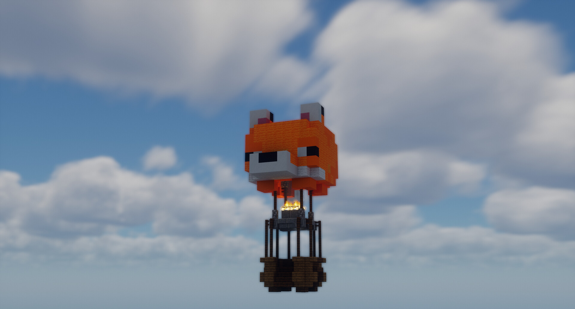 Hot Air Balloons - Animals Minecraft Map