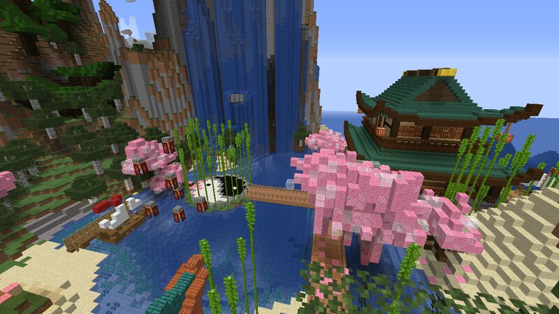 Japanese House Minecraft Map