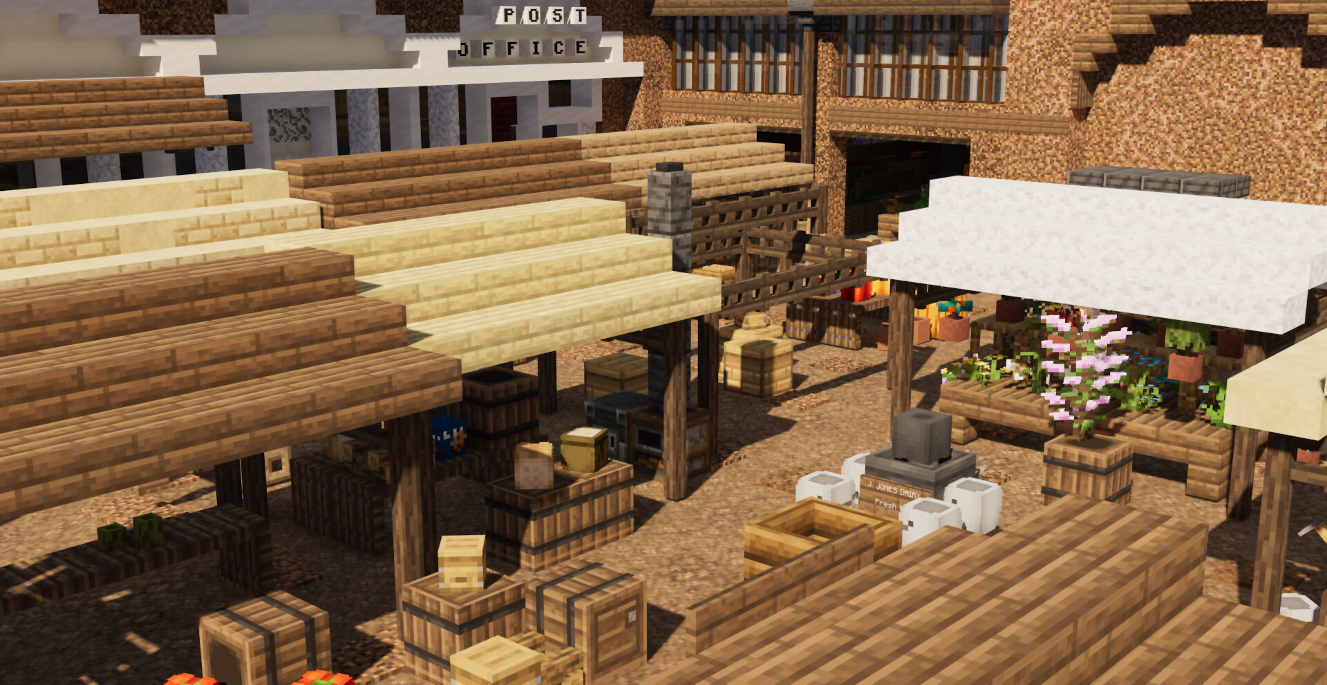 Market Square - Project Coalbrook Minecraft Map