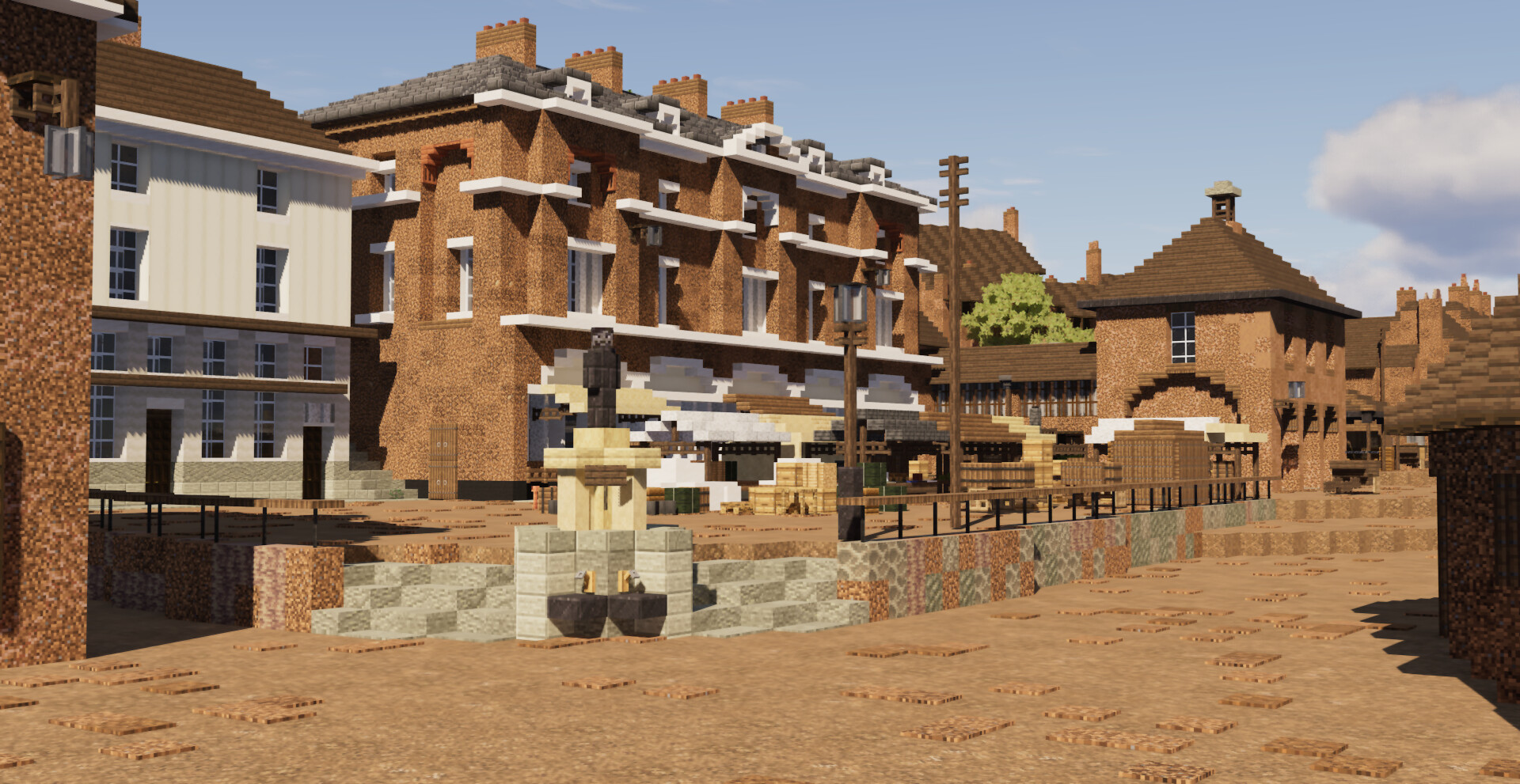 Market Square - Project Coalbrook Minecraft Map
