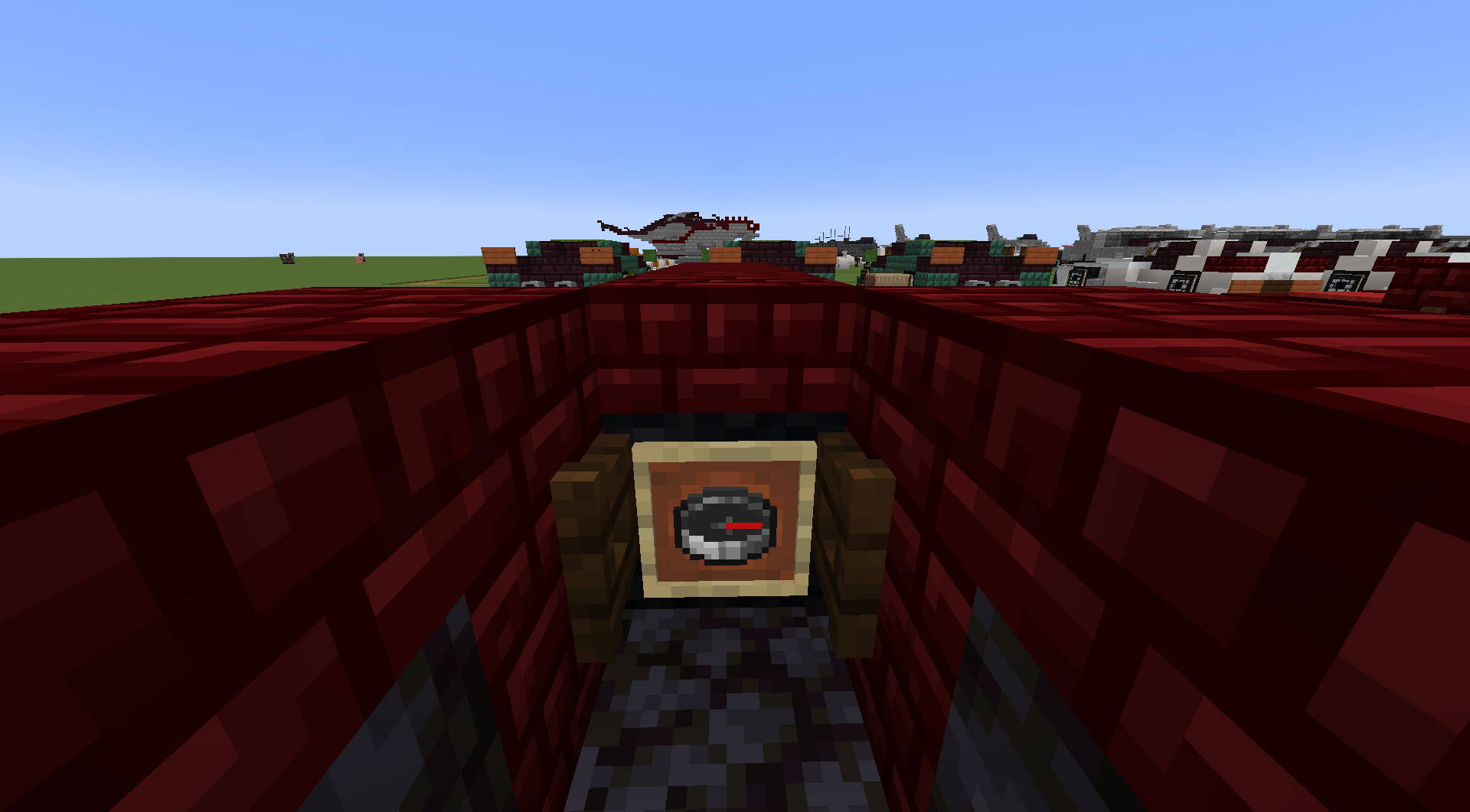 Formula 1 Ferrari Car Minecraft Map