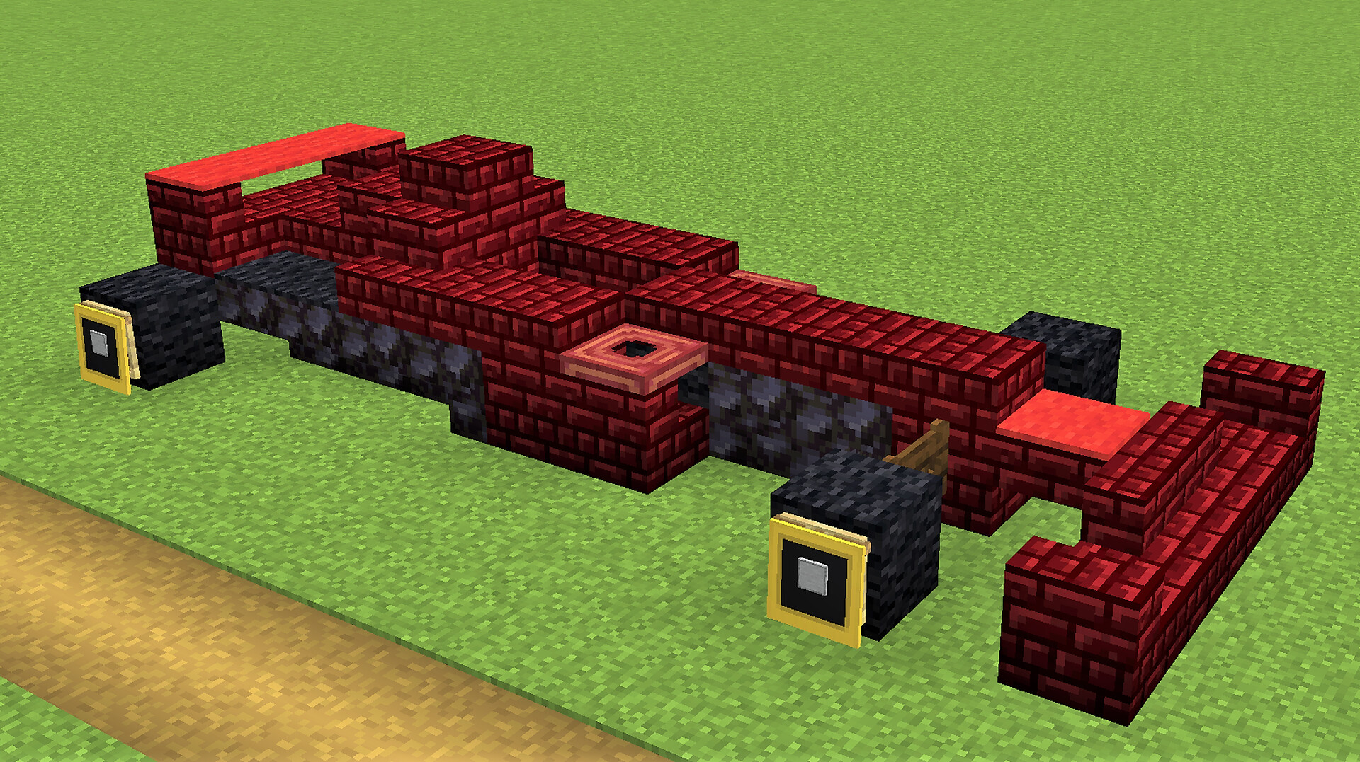 Formula 1 Ferrari Car Minecraft Map