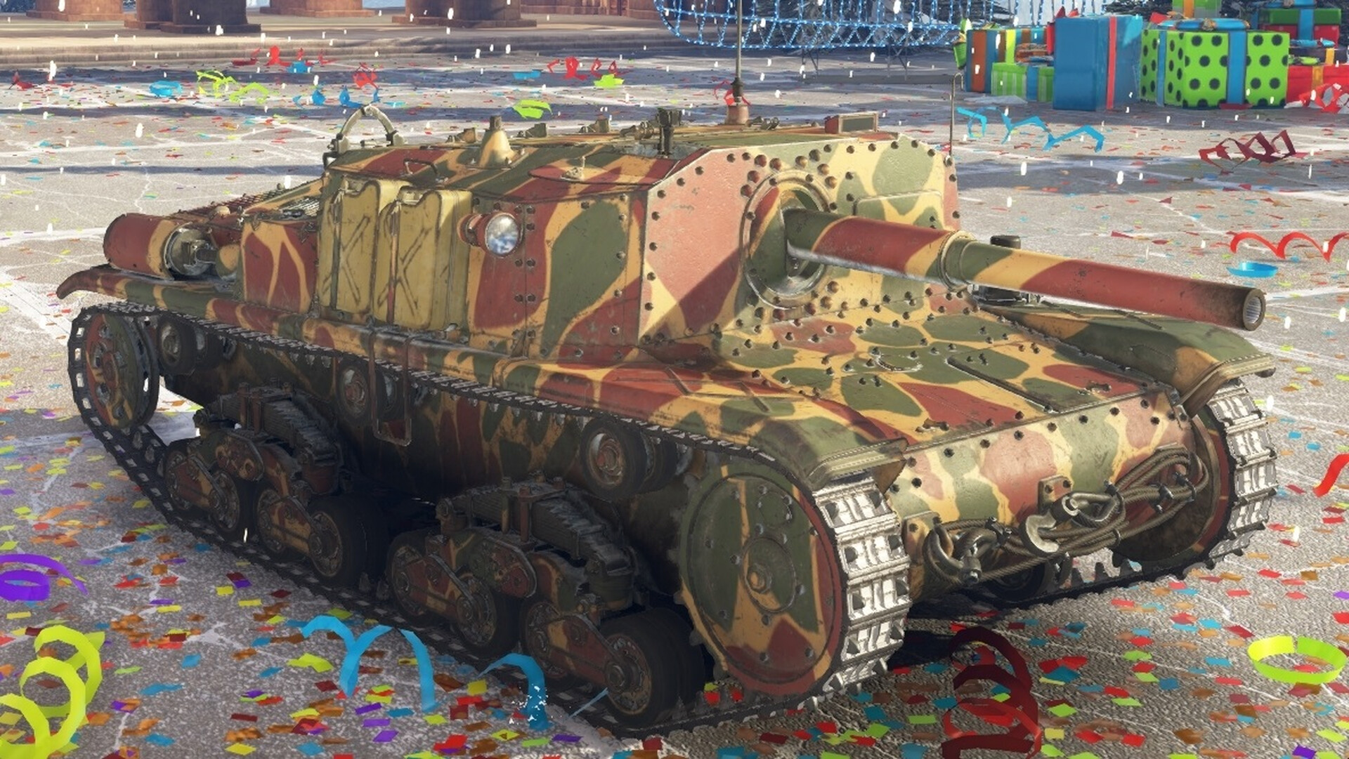 Semovente 75/34 (2:1 Scale) Minecraft Map