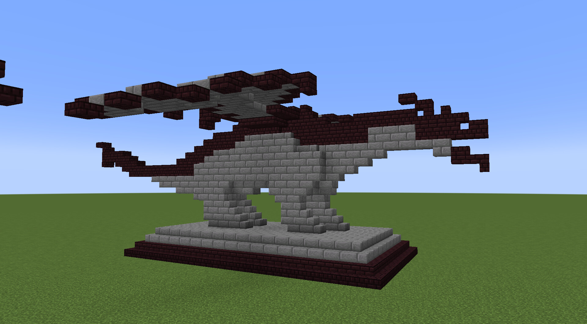 Dragon Statue #2 Minecraft Map