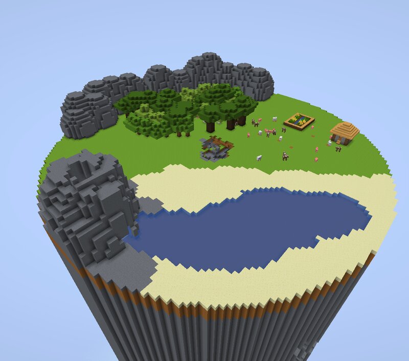 cylinder survival Minecraft Map