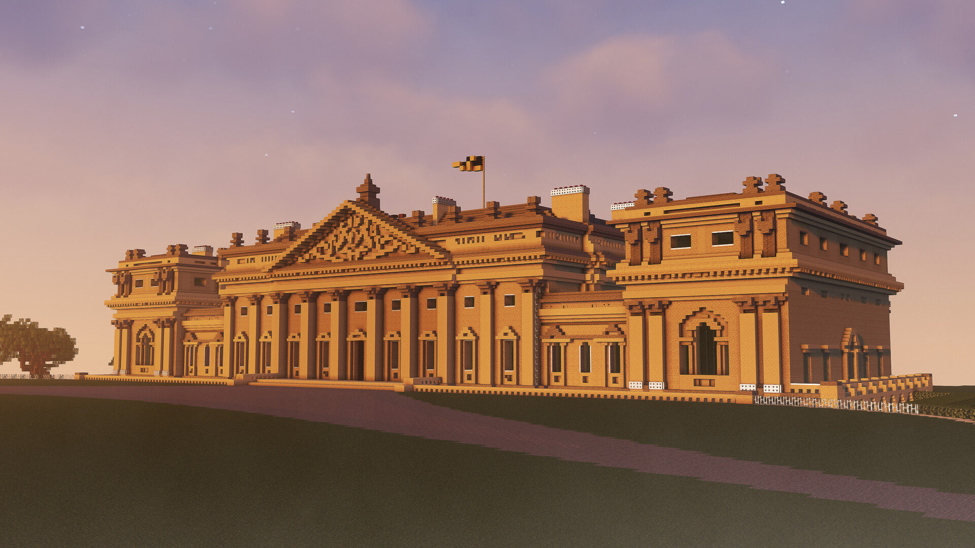 Harewood House [MEGABUILD] [DOWNLOAD] Minecraft Map