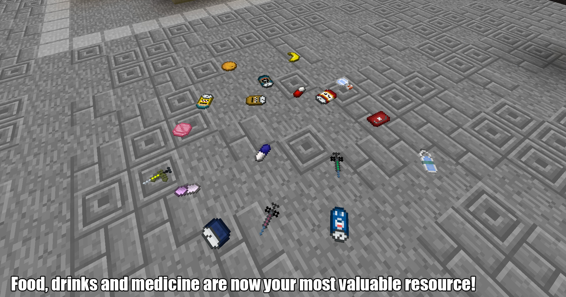 [Forge] Zombie Plague 2 - Hardcore Zombie Apocalypse Mod Minecraft Map