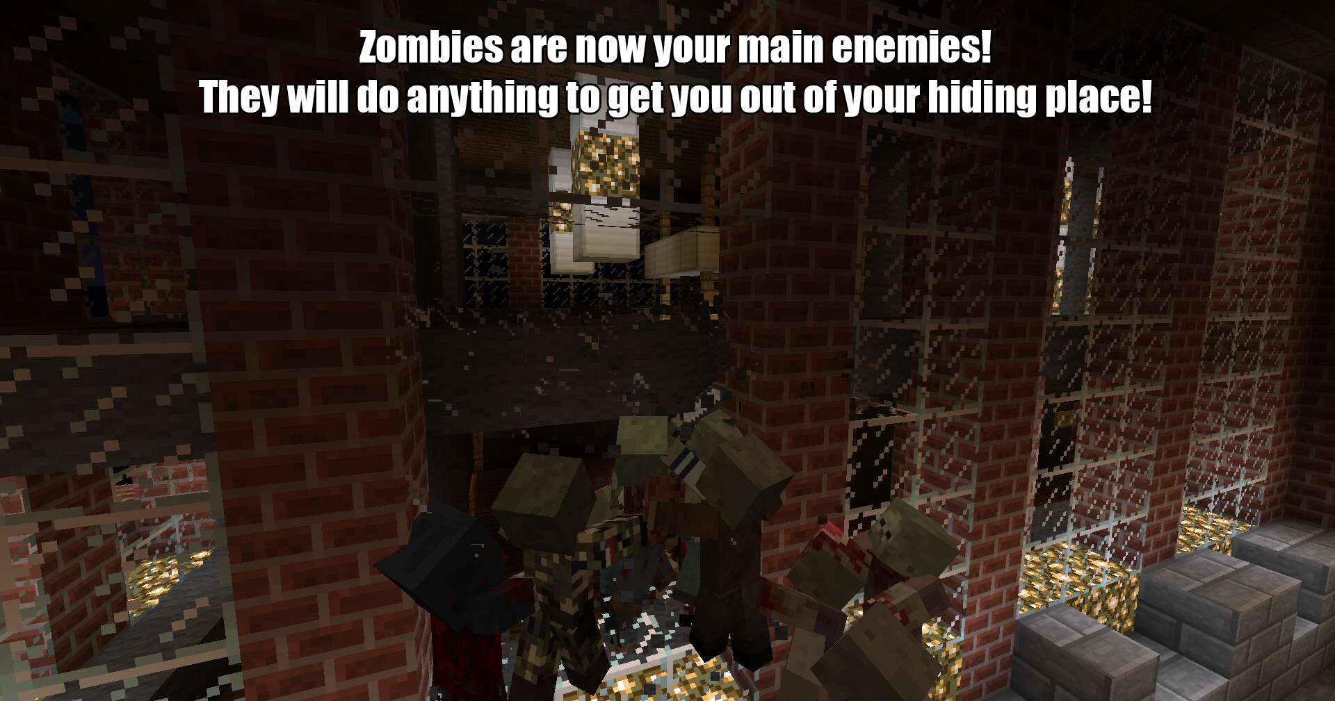[Forge] Zombie Plague 2 - Hardcore Zombie Apocalypse Mod Minecraft Map