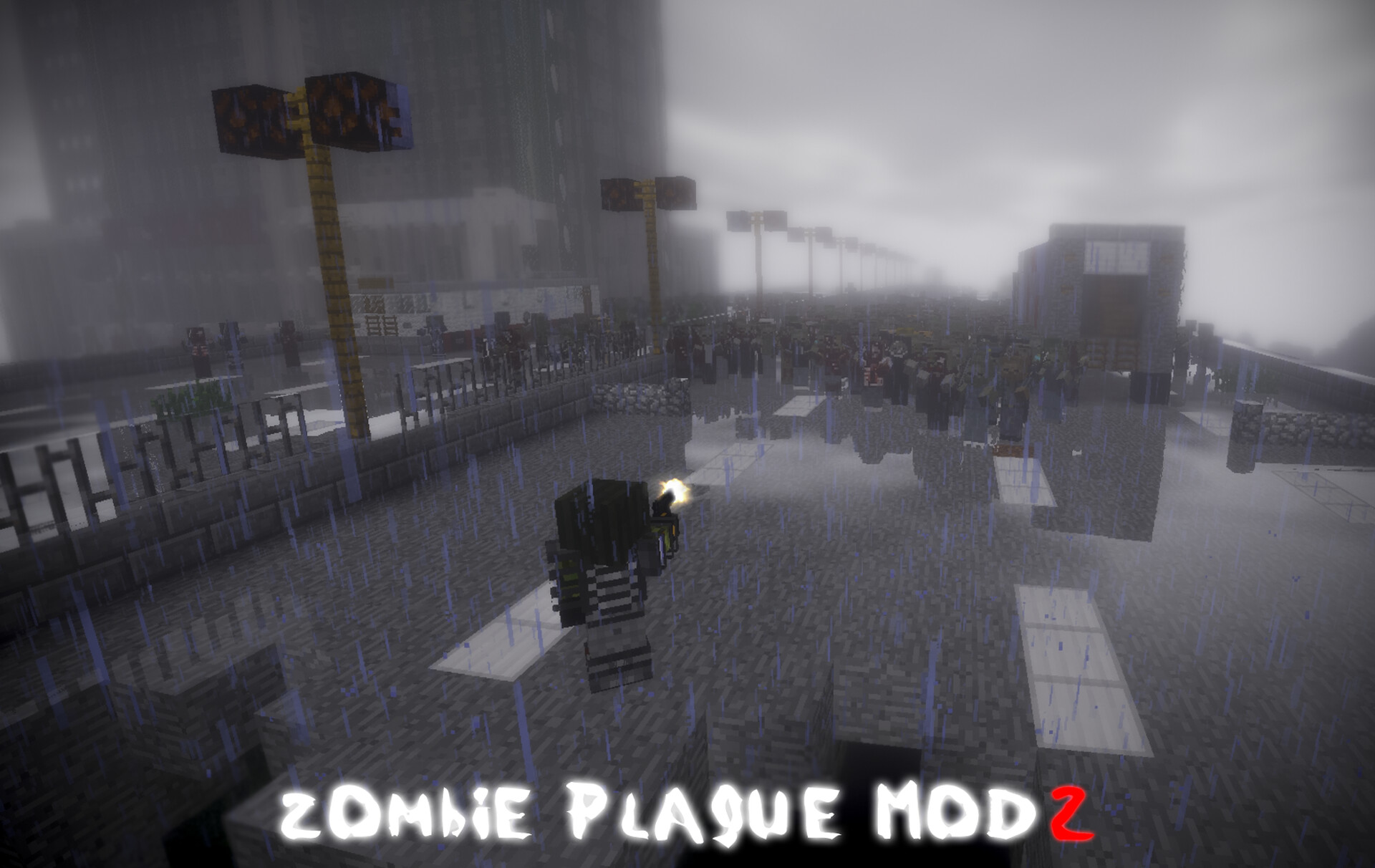 [Forge] Zombie Plague 2 - Hardcore Zombie Apocalypse Mod Minecraft Map