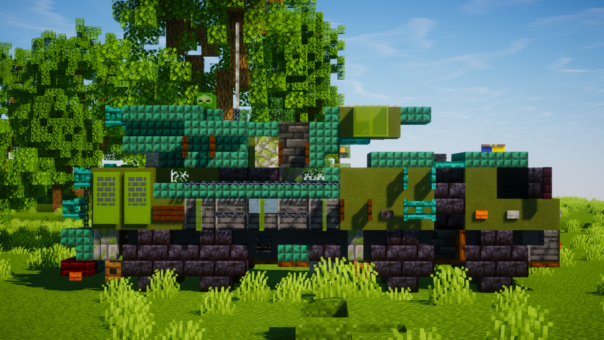 Ukraine Pantsir-S2 Air-Defense System Minecraft Map