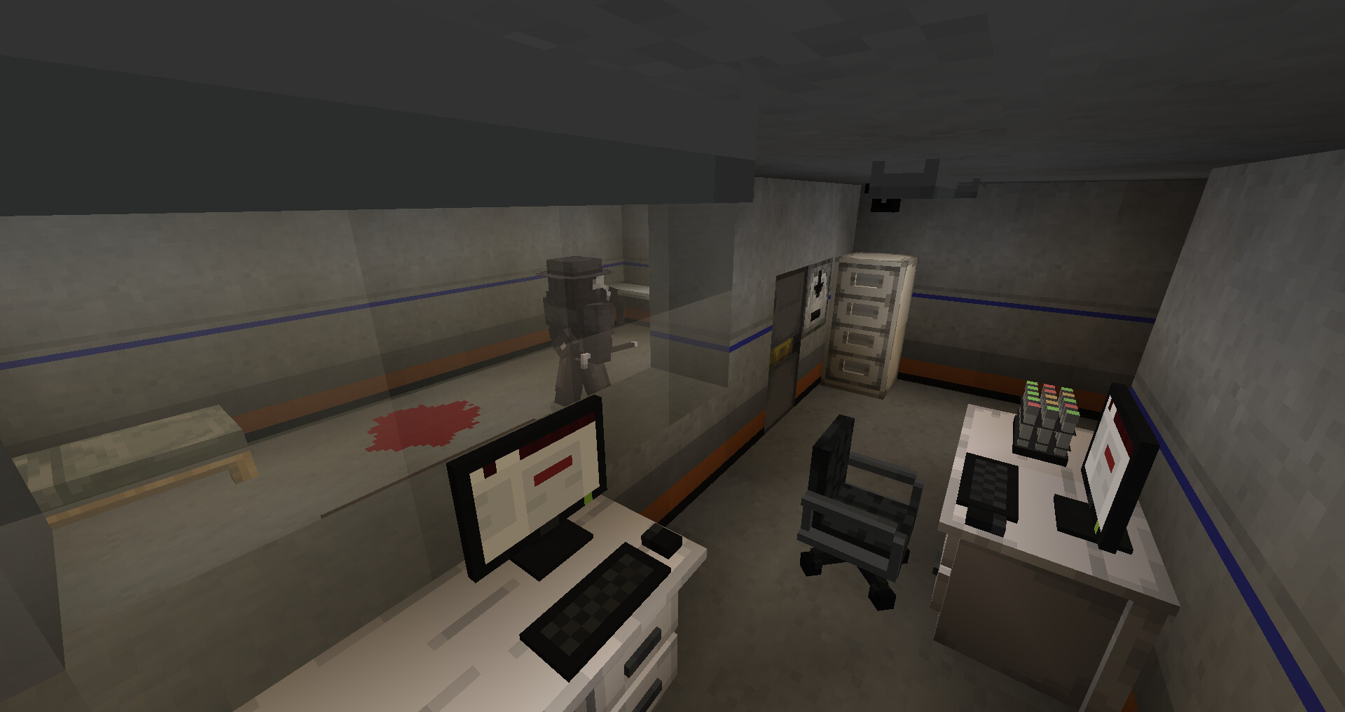 SCP Foundation Site 2009 Minecraft Map