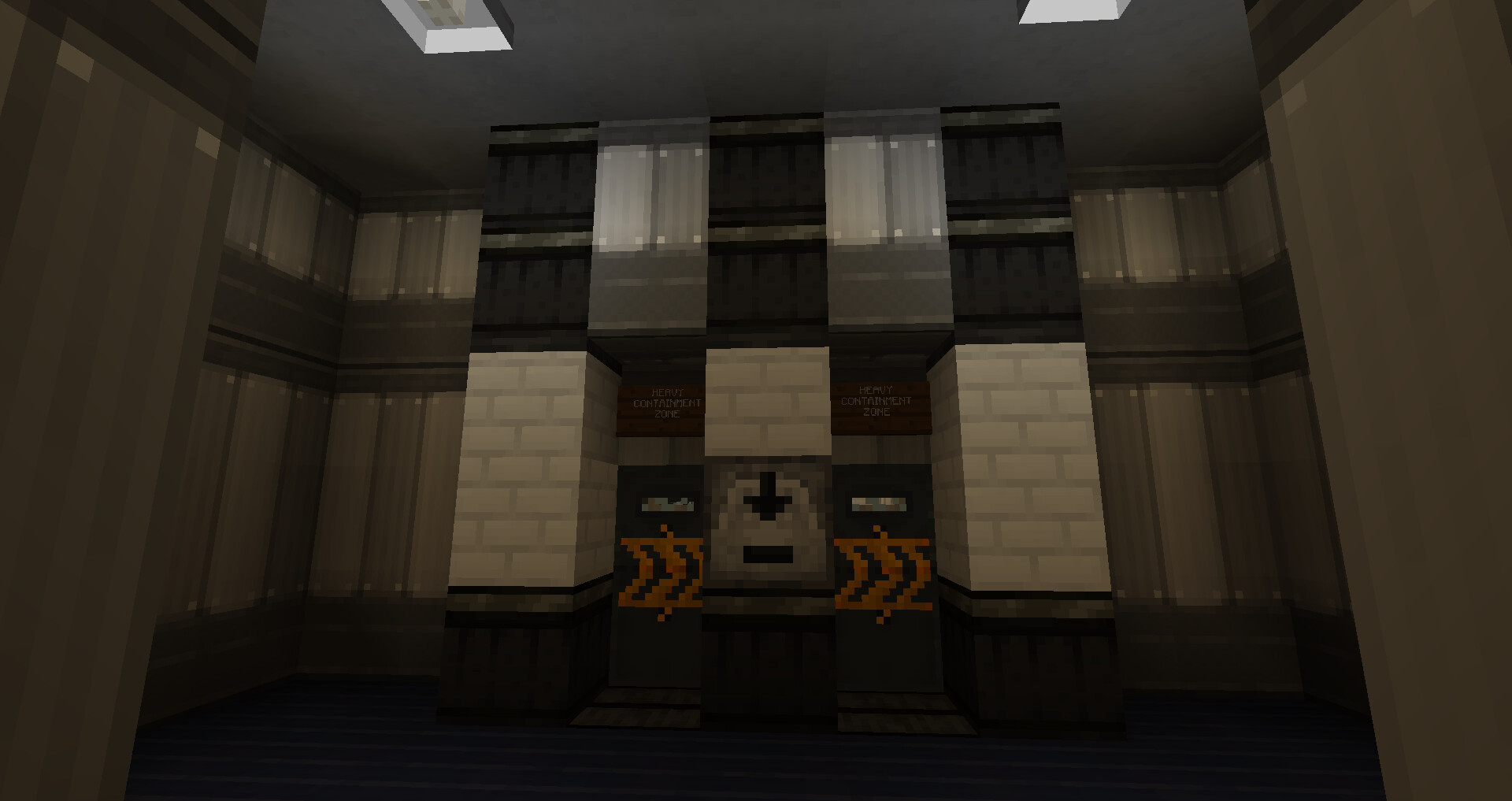 SCP Foundation Site 2009 Minecraft Map