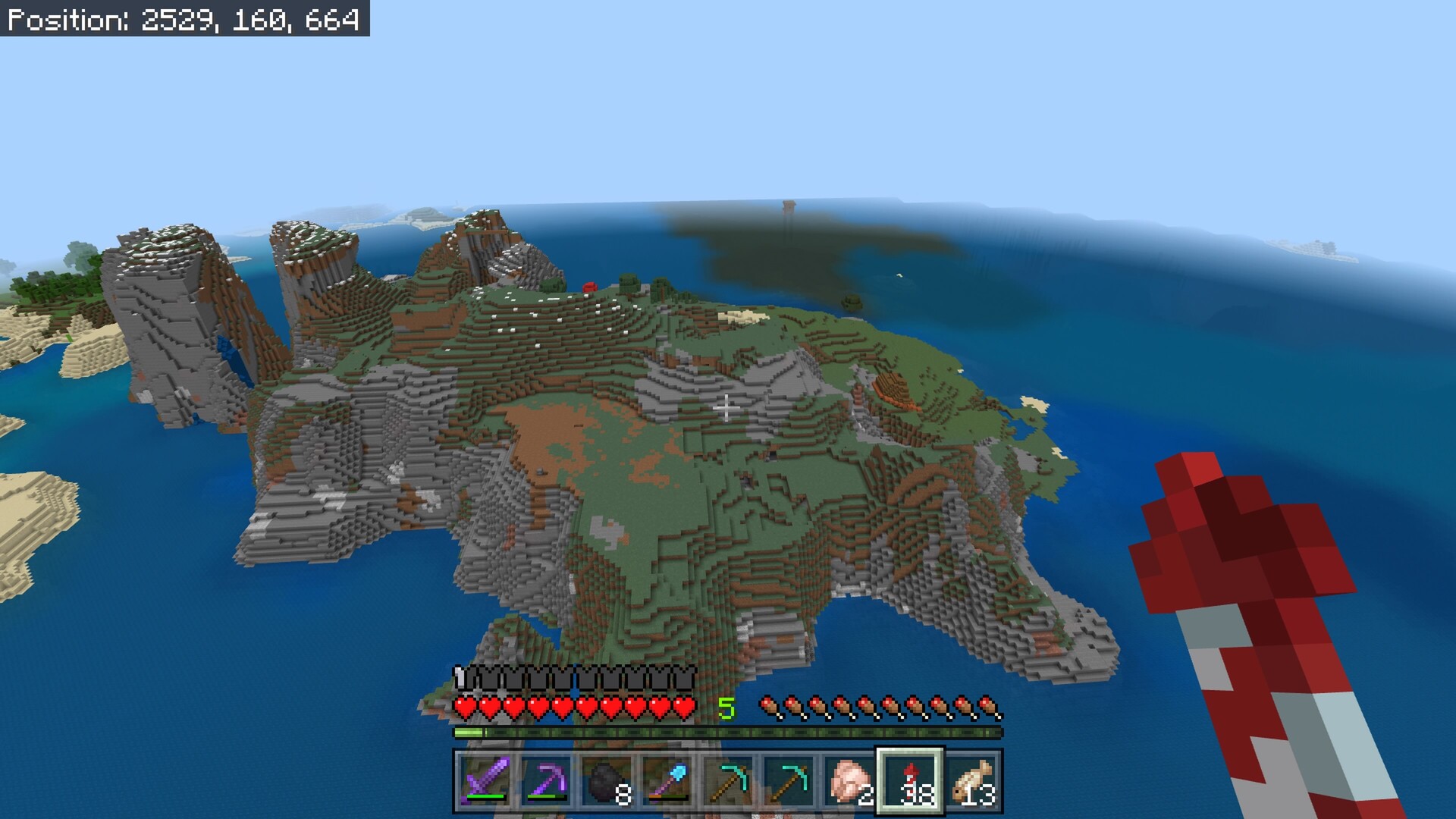 Progress on my first proper base! (No cheats) Minecraft Map