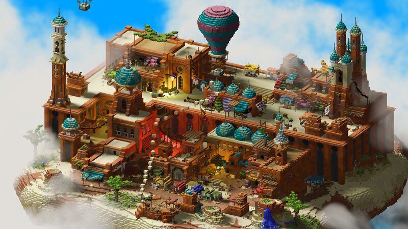 Middle East Market Minecraft Map