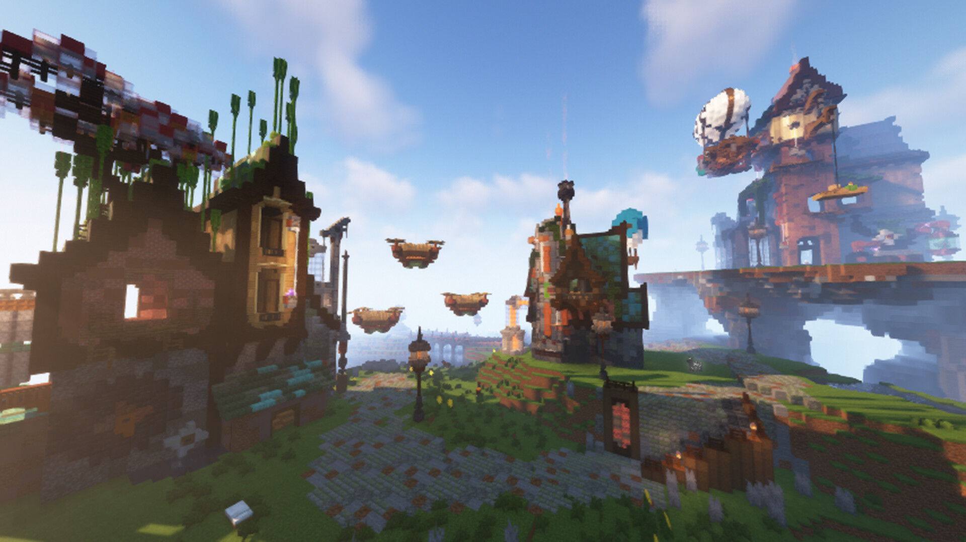 SteamPunk Town Minecraft Map