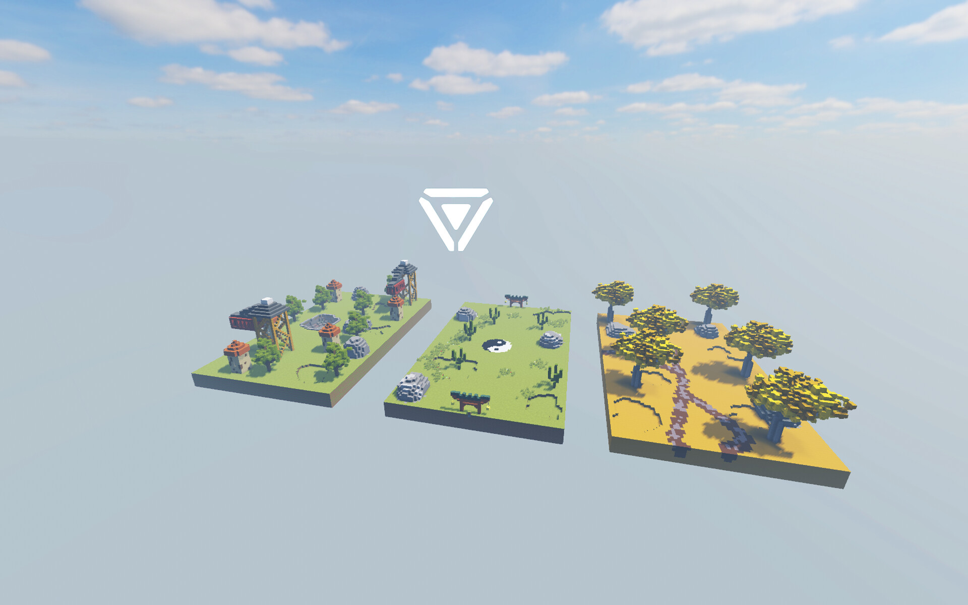 K3 3x arena map Minecraft Map