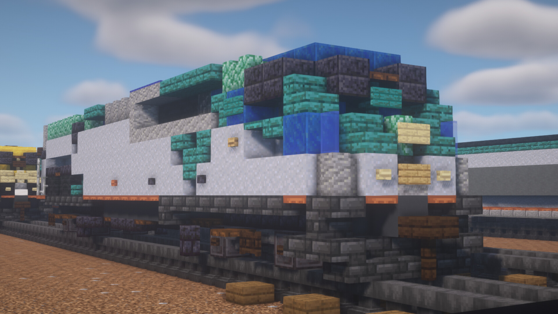 Amtrak - P42DC + "203 Operation Lifesaver Unit" Minecraft Map