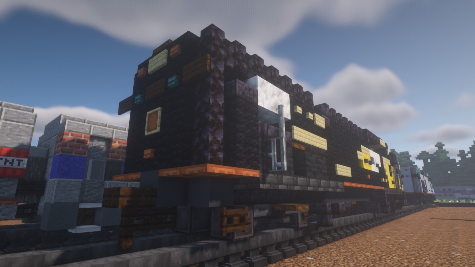 Amtrak - P42DC + "203 Operation Lifesaver Unit" Minecraft Map